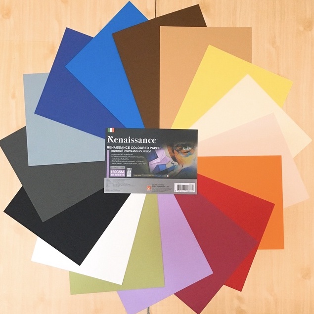 (Full Set Color) Multipurpose Color Paper Renaissance A4 Size. | Shopee ...