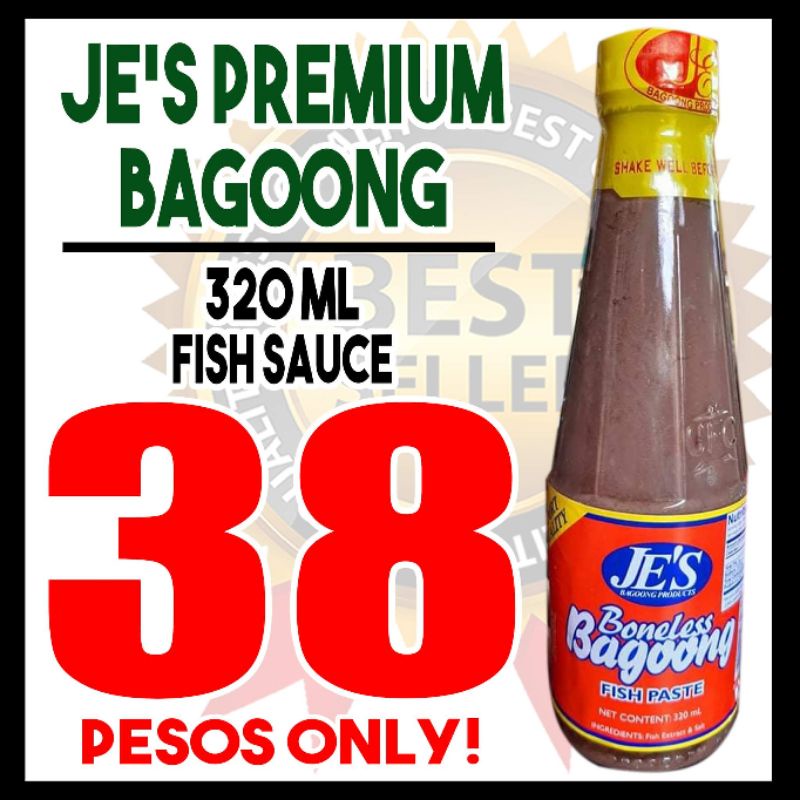 Boneless Bagoong Isda Fish Paste Pure Original from Pangasinan 320ML ...
