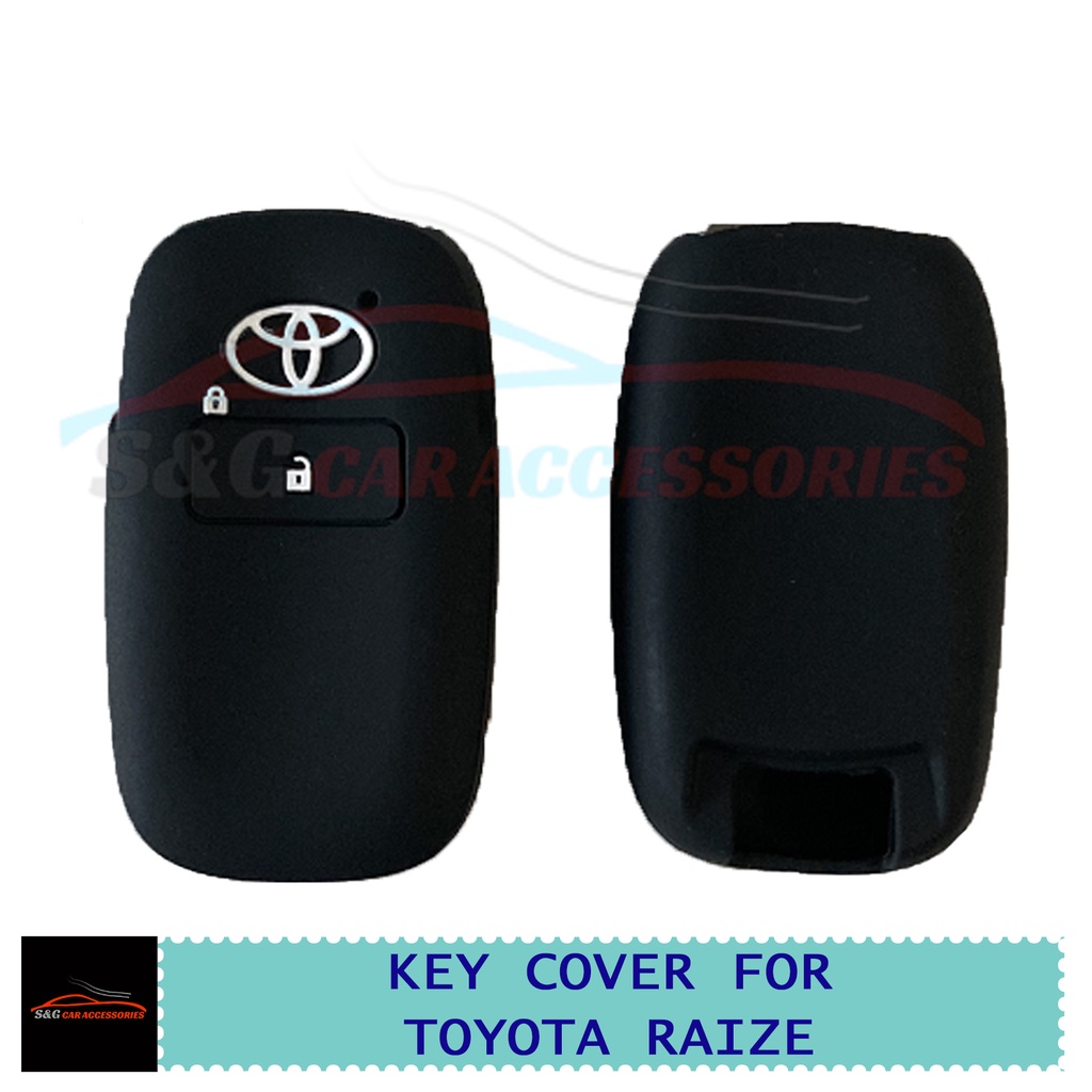 Toyota Raize Avanza 2022 Veloz Silicone Car Keyless Entry Key Cover | 1 ...