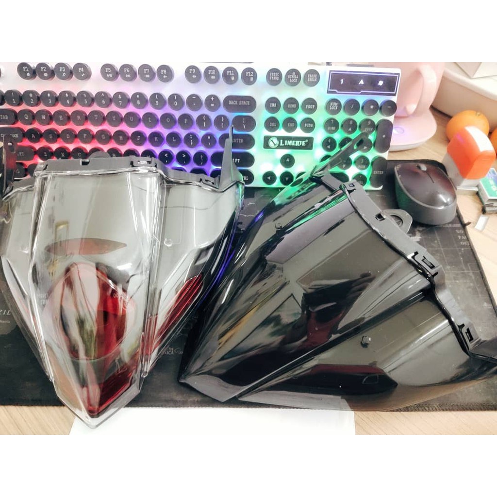LC135 V2 V3 V4 V5 V6 V7 TAIL LAMP COVER TINTED SMOKE YAMAHA LC-135 ...