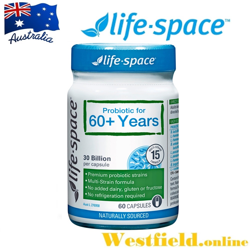 Life Space Probiotic for 60+ Years ( 60 capsules ) | Shopee Philippines