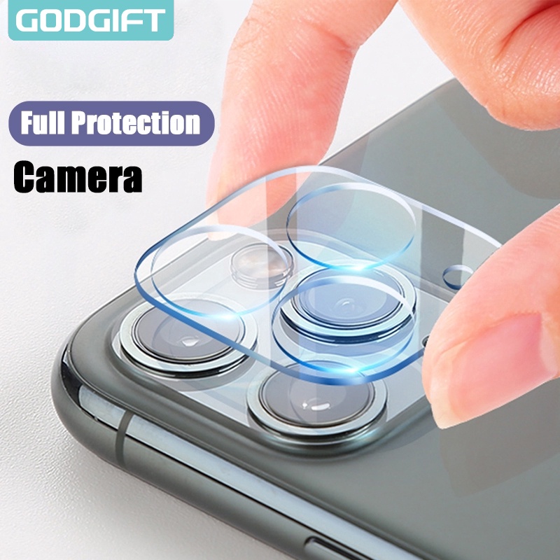 GODGIFT Camera Protector For iPhone 12 11 Pro Max Mini Full Coverage ...