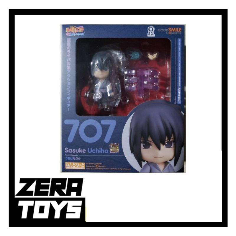 Nendoroid 707: Naruto Shippuden - Sasuke Uchiha | Shopee Philippines