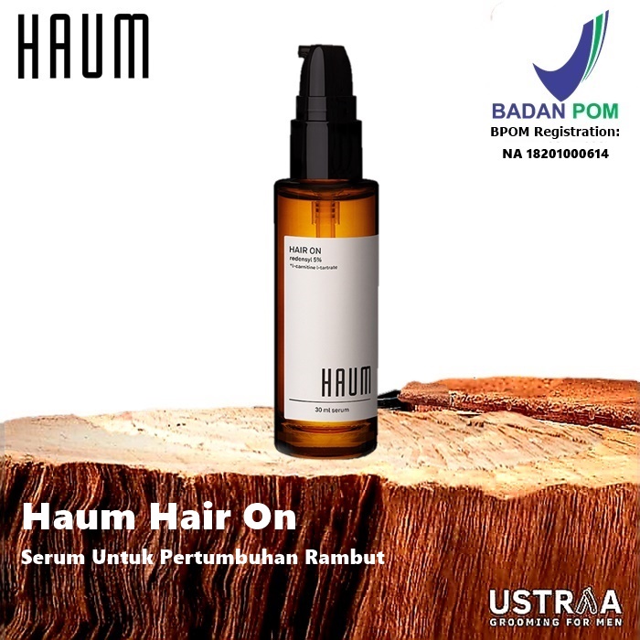 Hair Serum HAUM HAIR ON Redensyl 5% LCLT 30 ml x 1 | Shopee Philippines