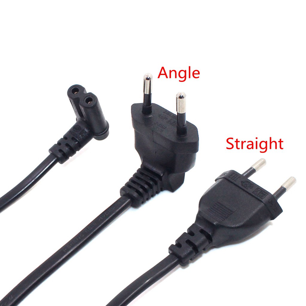 C7 90 Degree Angle AC Power Cord for LED TV EU Schuko CEE7/16 to IEC C7 ...