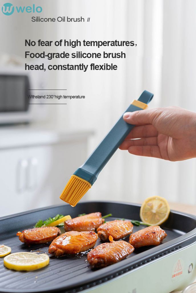 welo Silicone oil brush kitchen pancake detachable baking pancake ...