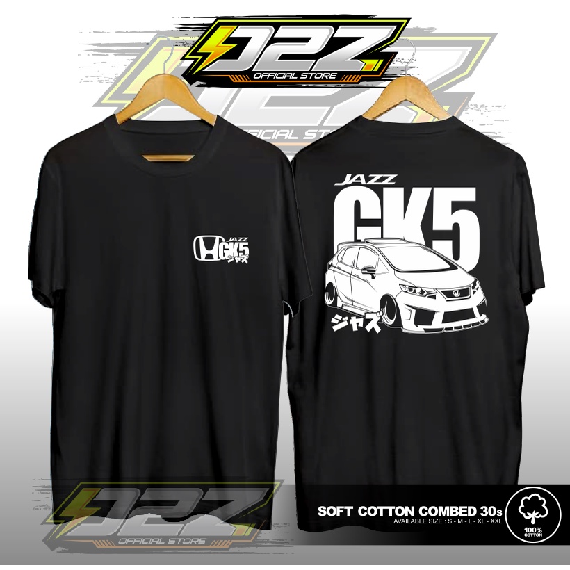 Honda JAZZ GK5 VECTOR CAR T-SHIRT DISTRO AUTOMOTIVE T-SHIRT - D2Z ...