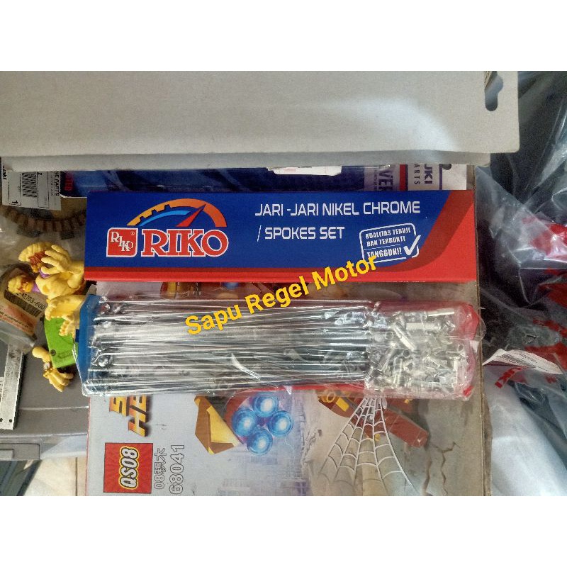 Suzuki ts 125 ring 18 Rear Finger Spokes Brand riko | Shopee Philippines