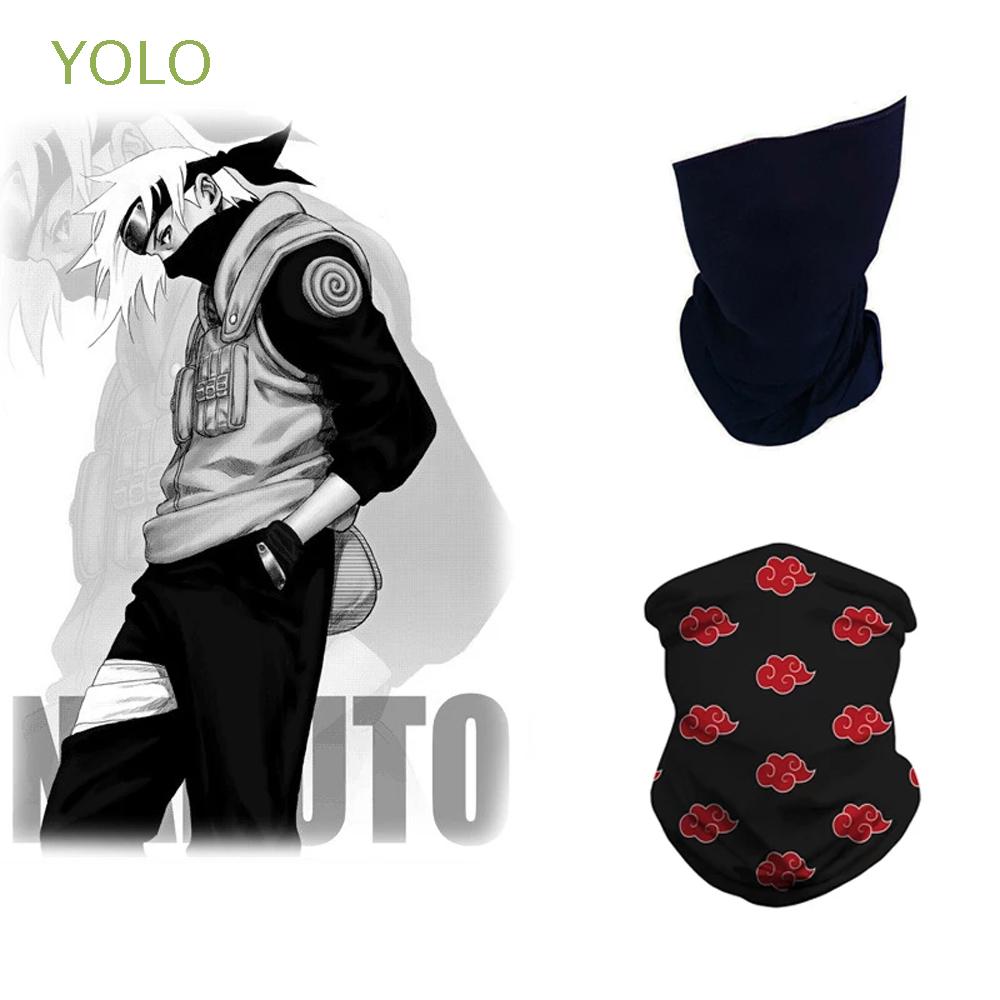 YOLO Cycling Kakashi Mask Bandana Uchiha Itachi Anime Naruto Motorcycle ...