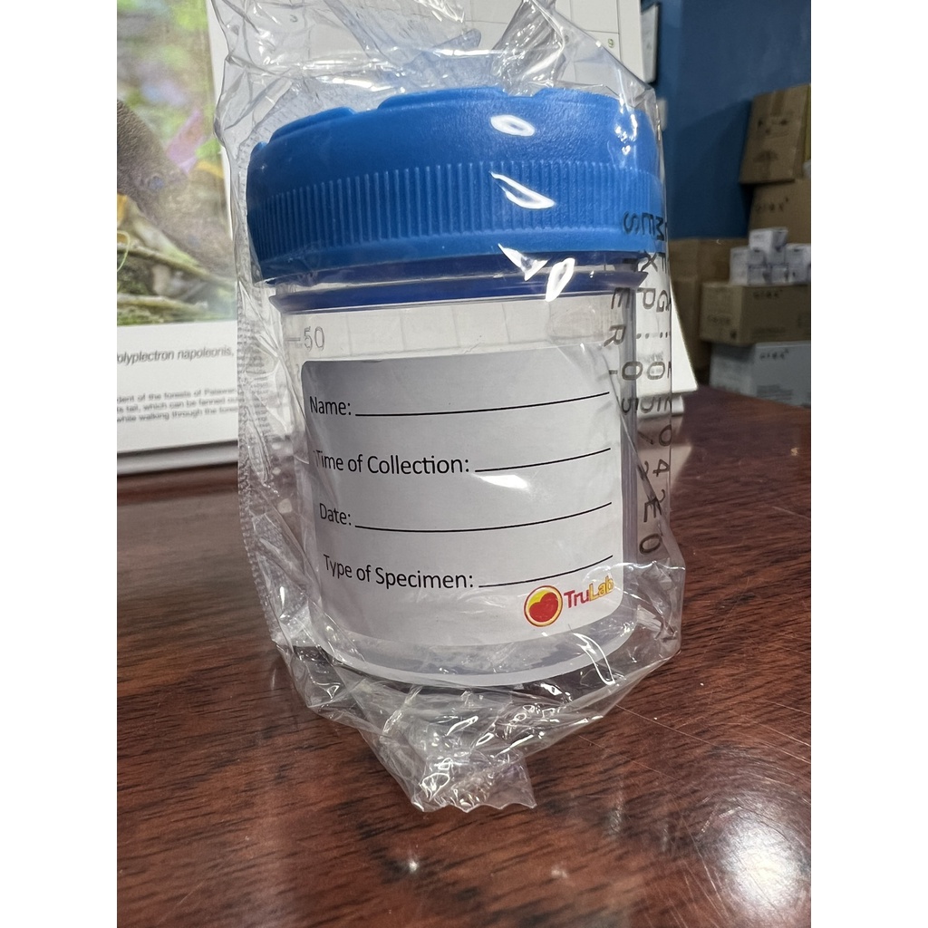 Urine Container, Sterile (TRULAB) with Label (60ml) sold per 10 pieces ...