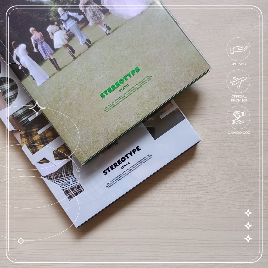 STAYC - Unsealed Stereotype Album | Type A and B | Shopee Philippines