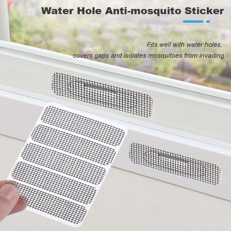 Square / Round Portable anti-mosquito screen window seam allowance hole ...