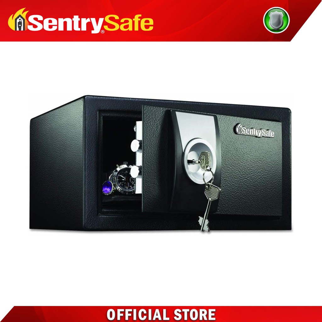 SENTRY SAFE X031 Security Protection Small Vault with 6-Lever Key ...