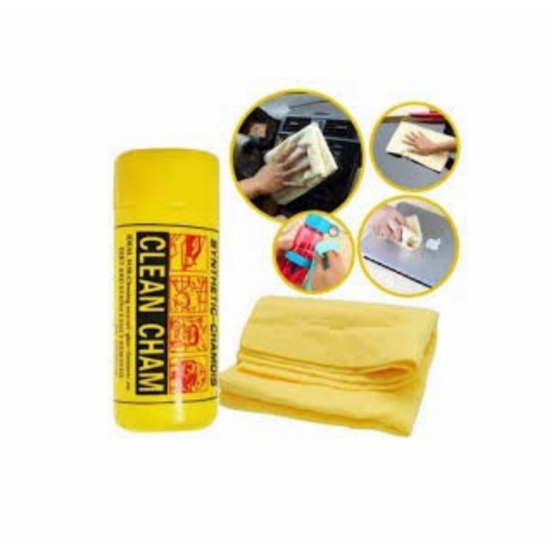 CLEAN CHAM / CHAMOIS / KANEBO / PAMUNAS / FOR MOTOR | Shopee Philippines