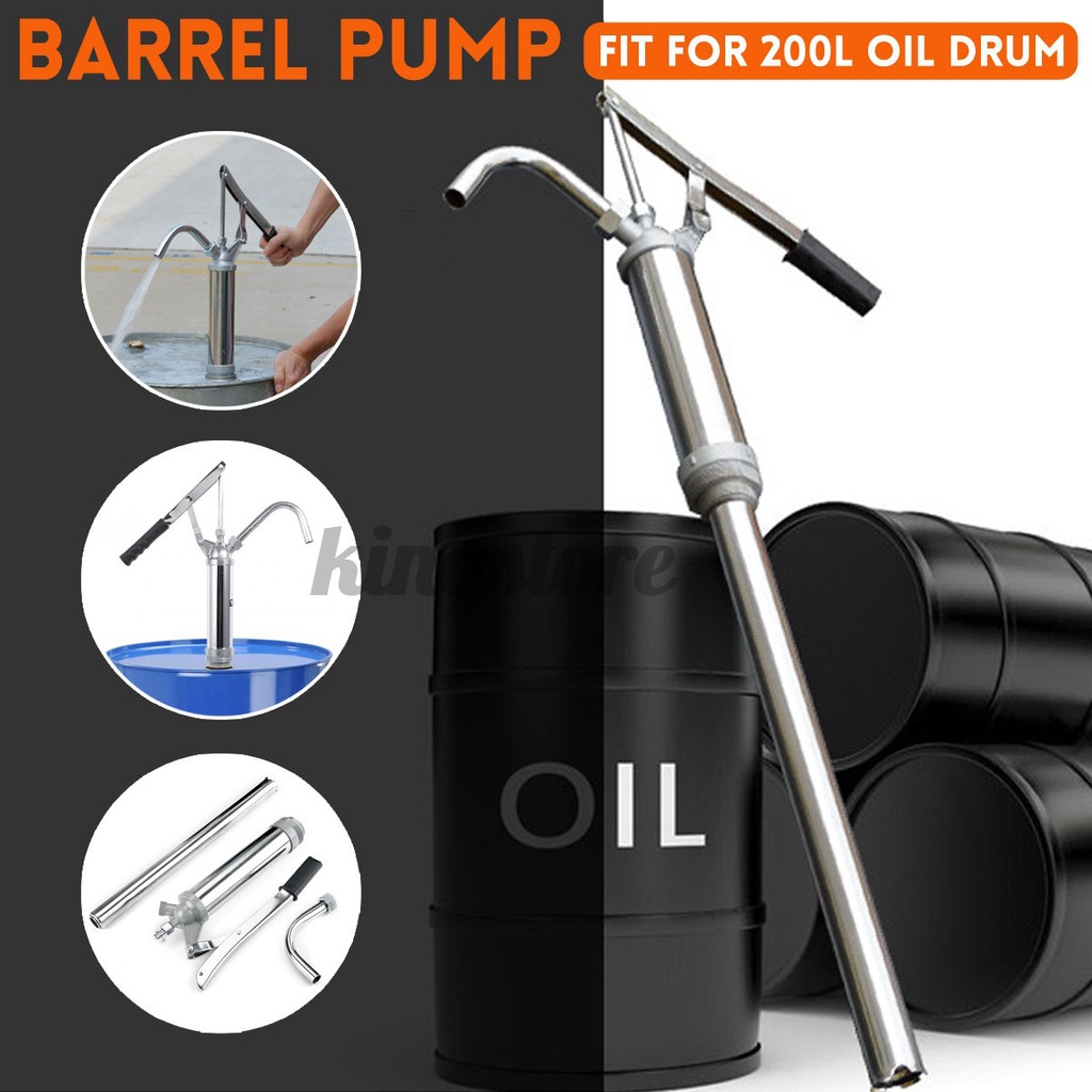 【COD】Lever manual oil pump barrel pump oil/55 gallon barrel manual ...