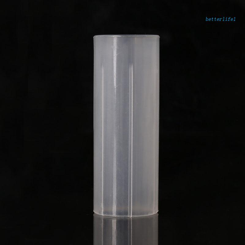 BTM 18650 Battery Tube Holder Plastic Case Adaptor for Flashlight Torch ...