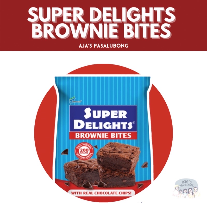 Super Delight Brownie Bites 200g | Shopee Philippines