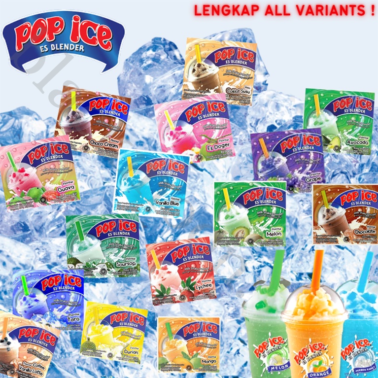 Pop Ice Assorted Flavors Pop Ice Sachet All Variants 25 Grams | Shopee ...