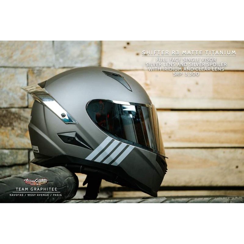 SHIFTER R3 MATTE TITANIUM | Shopee Philippines