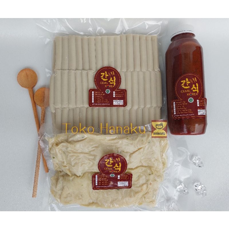 Family PACKAGE OF THREE TOPOKI ODENG SAOS GOCHUJANG TOPOKKI TOPPOKI ...