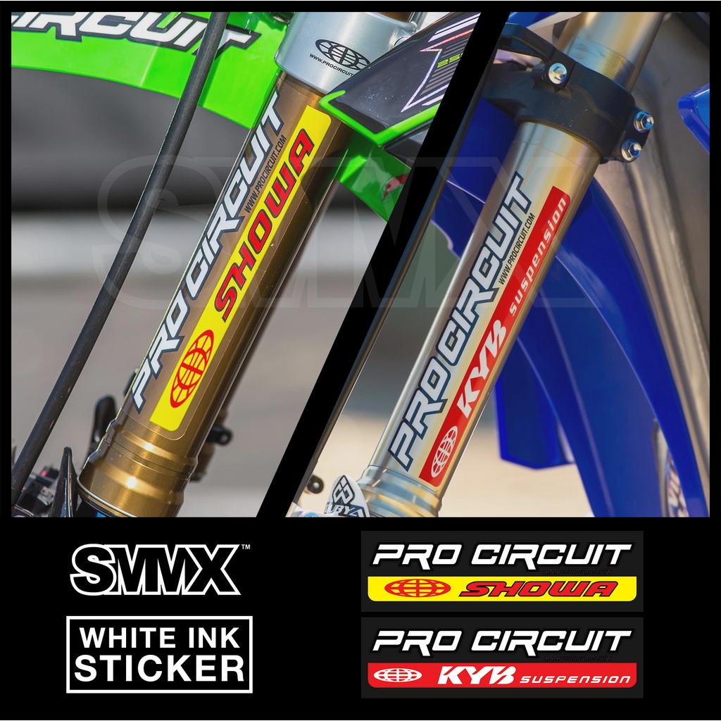 Usd Pro Circuit KYB Showa Sticker | Shopee Philippines