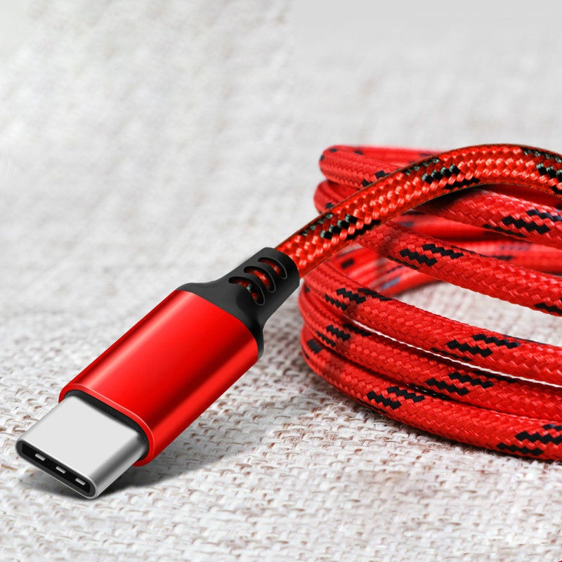 Leopard Print Charging Cable Baowen Compatible For iPhone Android Micro ...