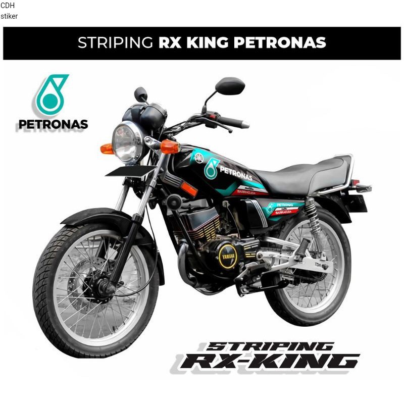 RX Yamaha STRIPING Sticker PETRONAS printing Cdhsticker | Shopee ...