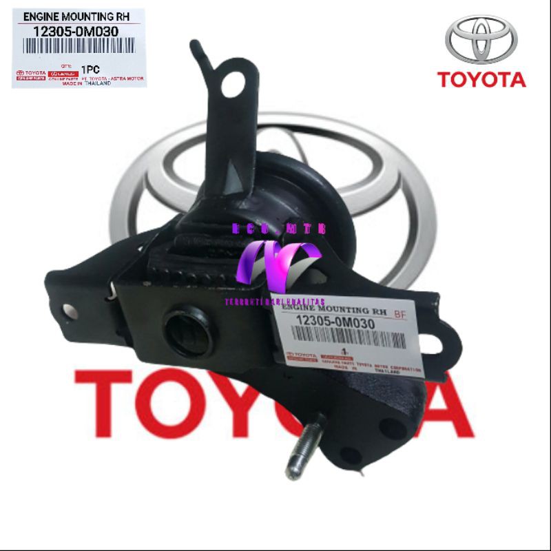 MESIN Engine MOUNTING RIGHT ENGINE MOUNTING NEW VIOS GEN2 GEN3 / JARIS ...