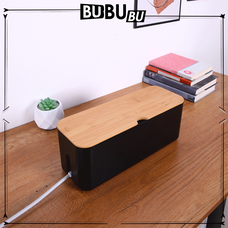 [ROOBON]Cable Management Box Cable Organizer Box for Extension Cord ...