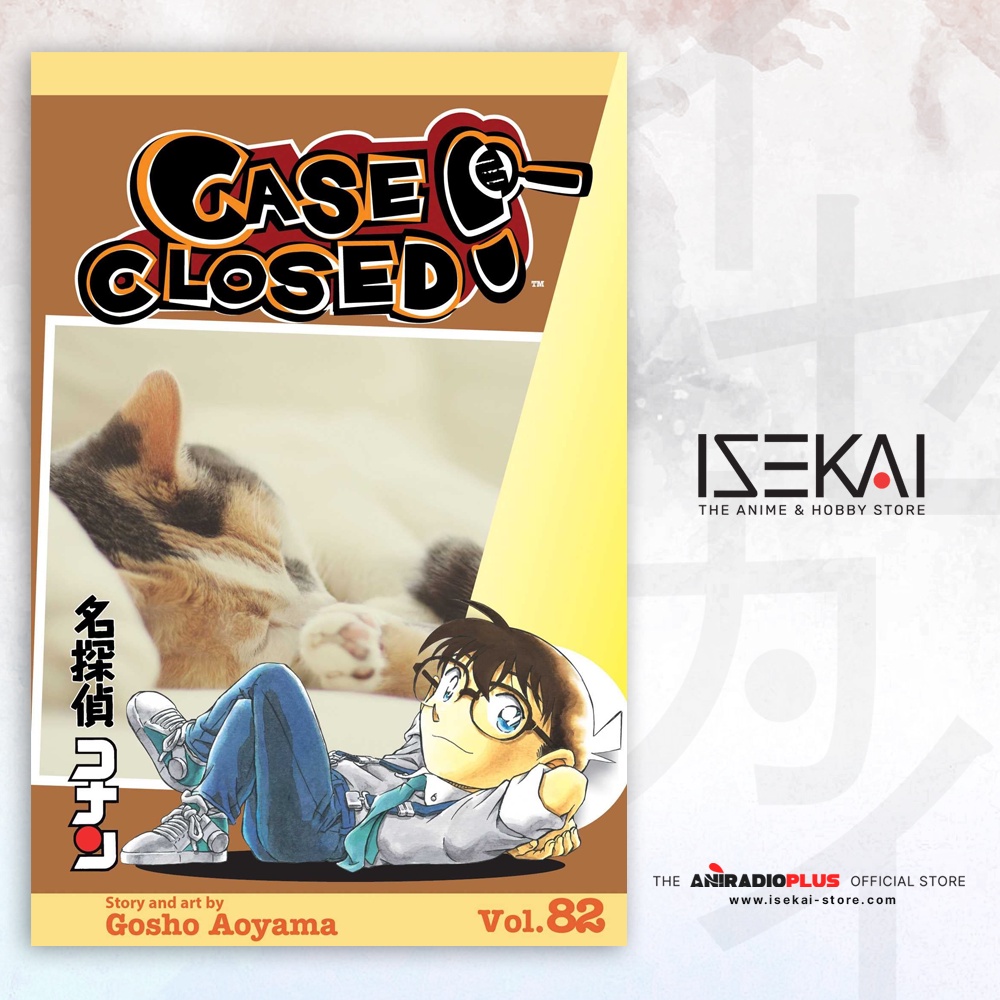Detective Conan [Cased Closed] (Manga, EN) by Gosho Aoyama | Shopee ...