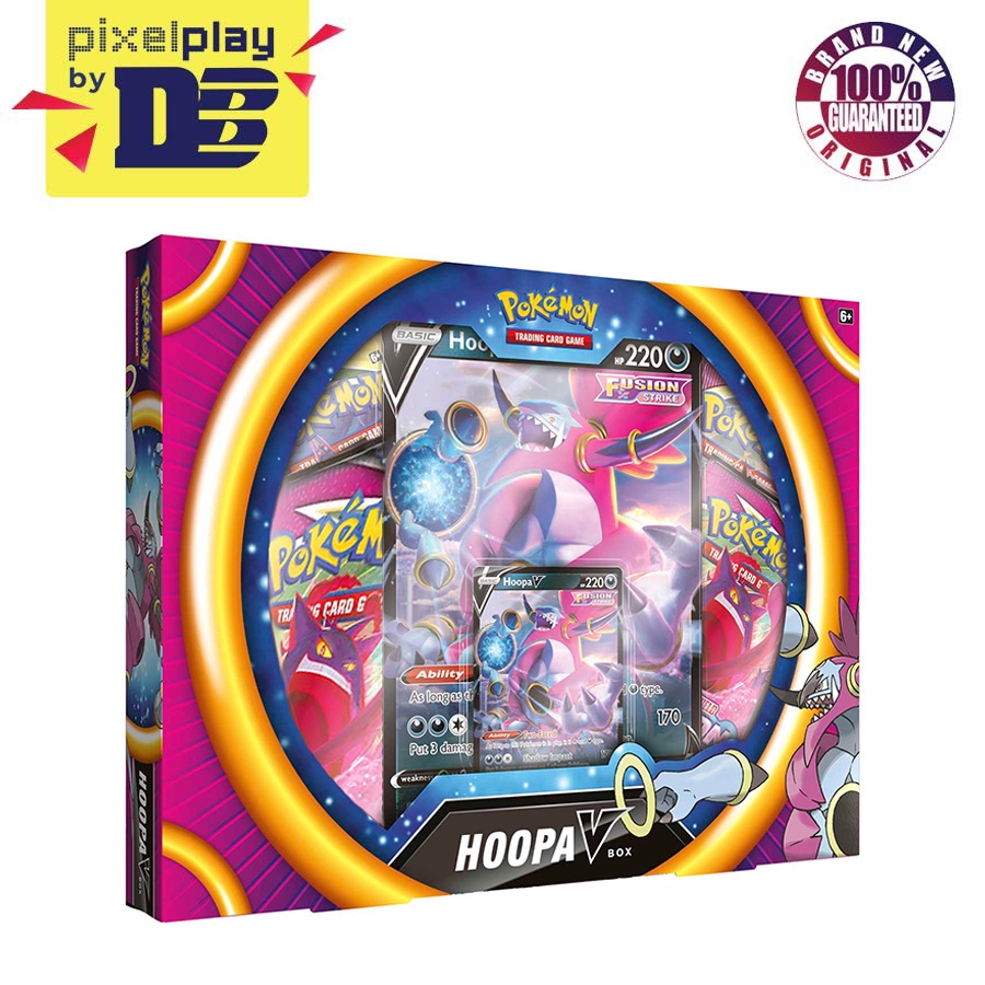Pokemon Trading Card Game Hoopa V Box (290-80910) | Shopee Philippines