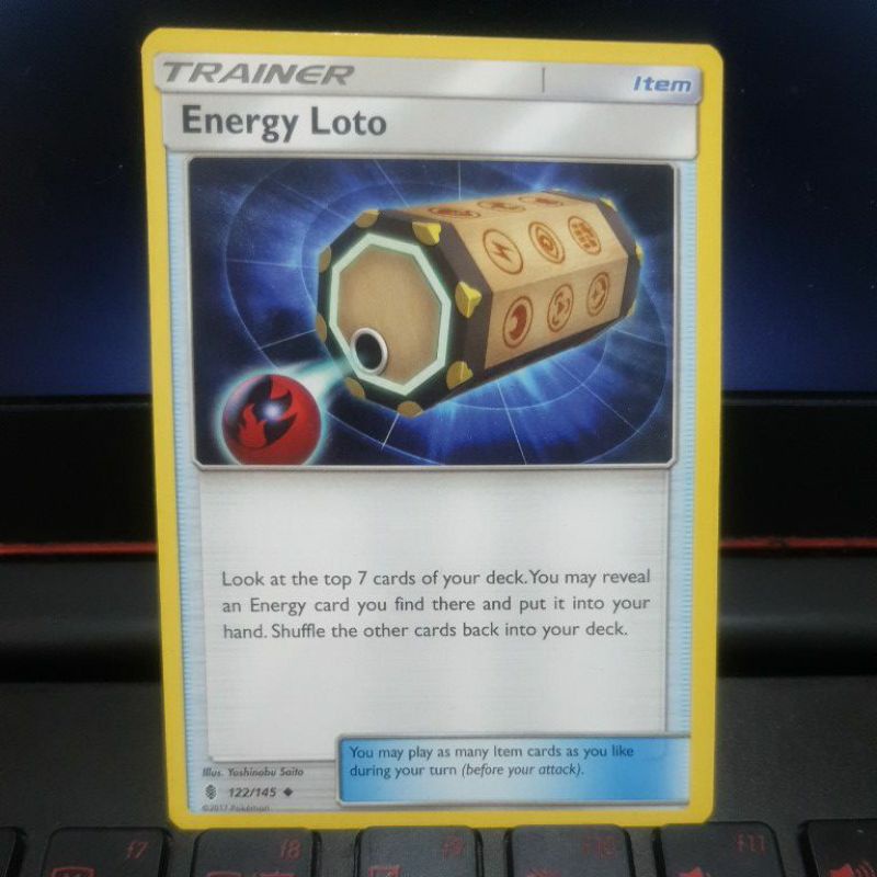Energy Loto - 122/145 - Uncommon Sun & Moon: Guardians Rising | Shopee ...