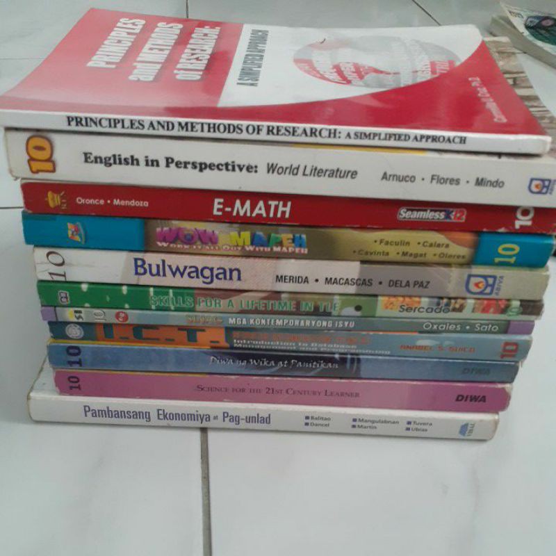 (K12) GRADE 10 JHS BOOKS | Shopee Philippines