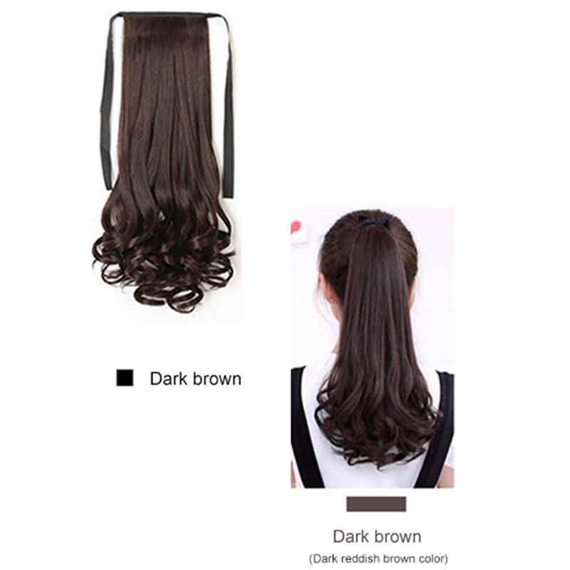 Ponytail Wigs Toupee Extensions Ponytail Short Curly Synthetic Material ...