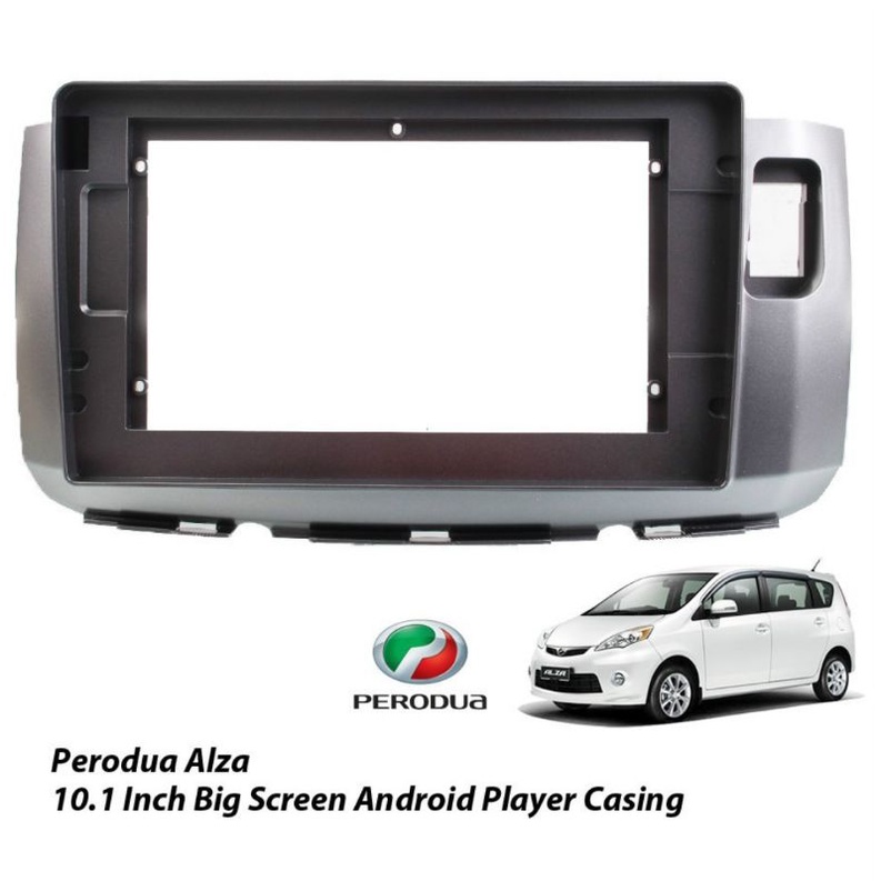 Alza Android Casing 10inc Android Player Casing Perodua Alza Double ...