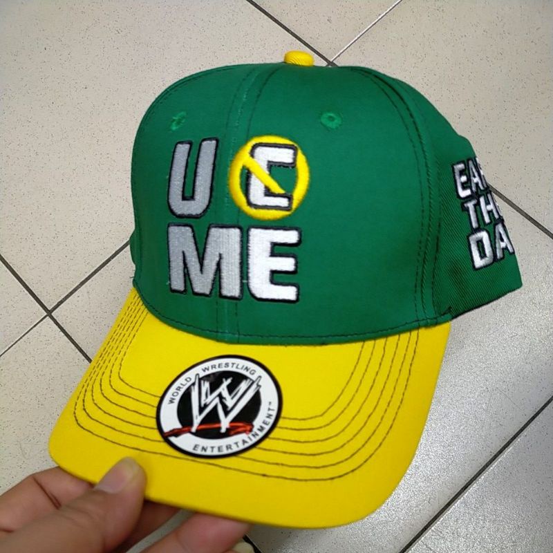 WWE CAP JOHN CENA BASEBALL CAP | Shopee Philippines