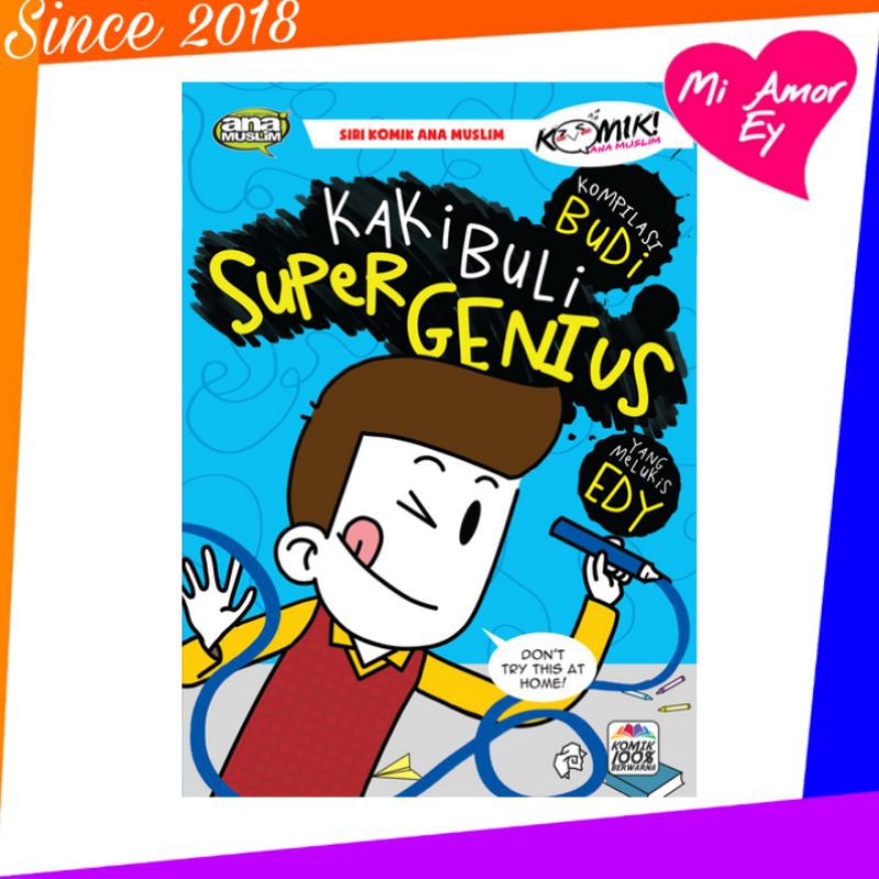 Budi Legs SUPER Genius (Comic Ana Muslim) | Shopee Philippines