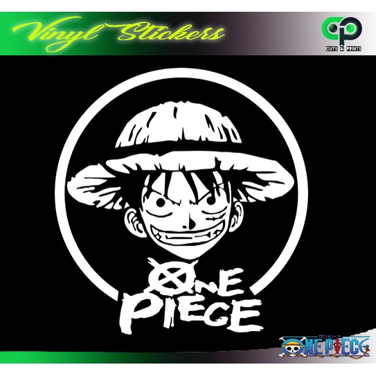 Luffy 009 - One Piece Vinyl Sticker (For Laptop, Motorcycle, Car, Etc ...