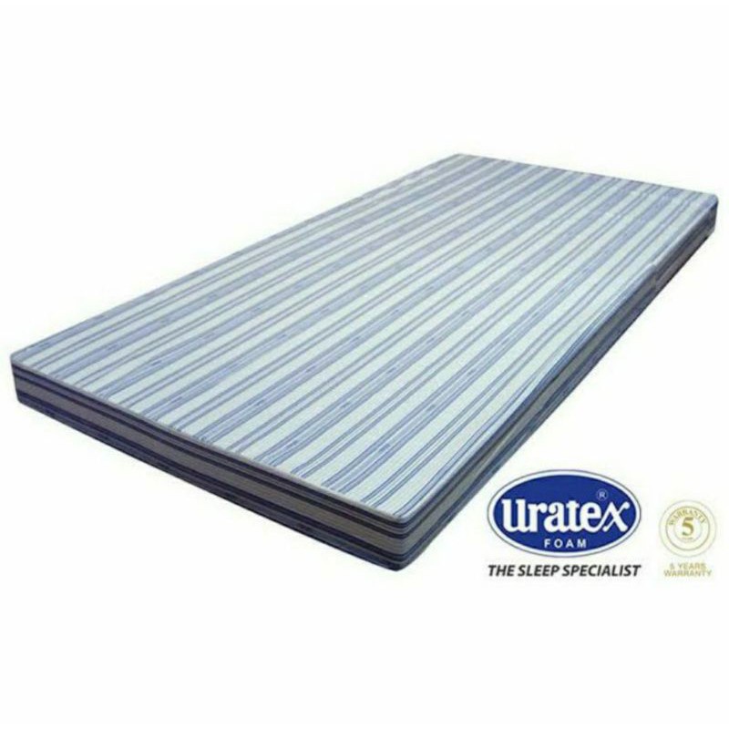 SINGLE SIZE Original Uratex Foam 5 Years Warranty 4inches | Shopee ...