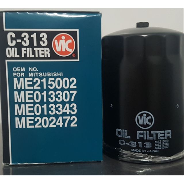 C-313 Vic Oil Filter (Mitsubishi Pajero, Montero Sport, Canter, 4D33 ...