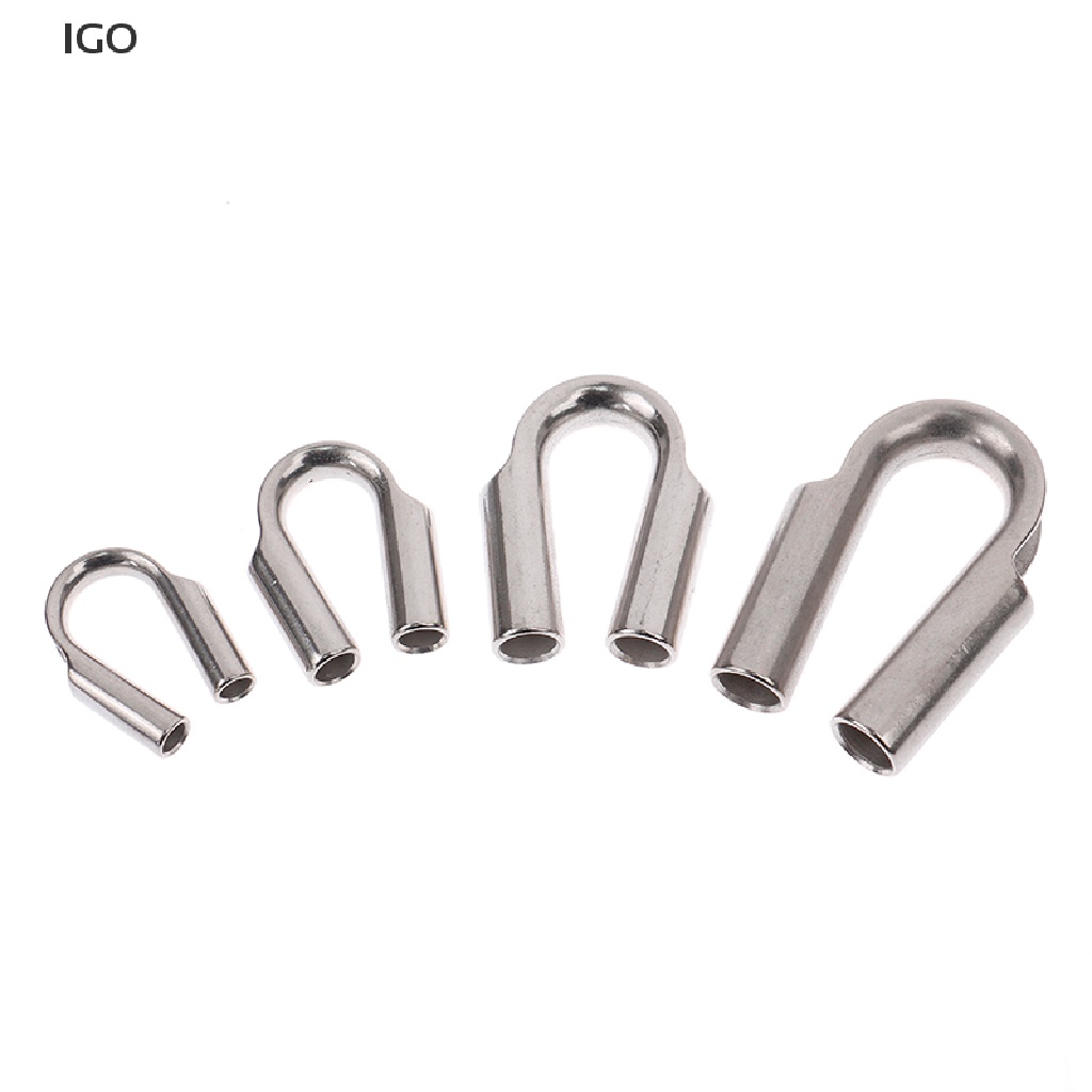 IGO 304 Stainless Steel Thimble 6mm 8mm 10mm 12mm Wire Rope Cable ...