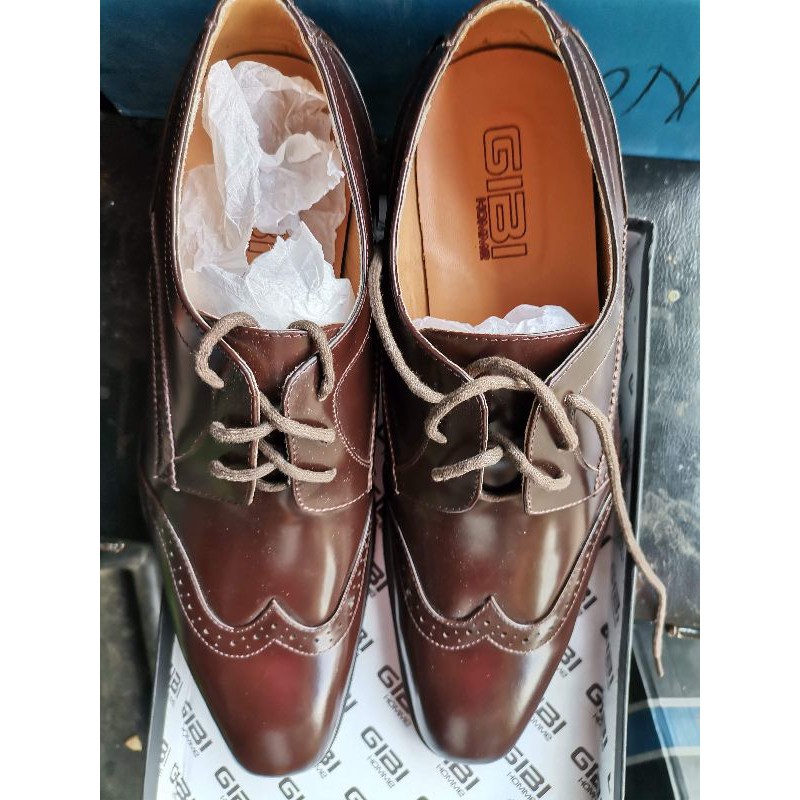 Reseller of original Gibi genuine leather men shoes. | Shopee Philippines