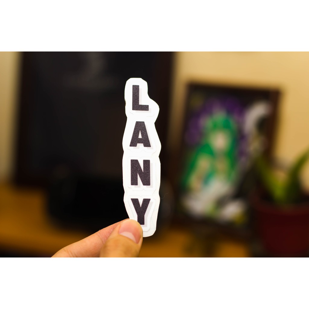 LANY Laminated Stickers (per piece) | Shopee Philippines