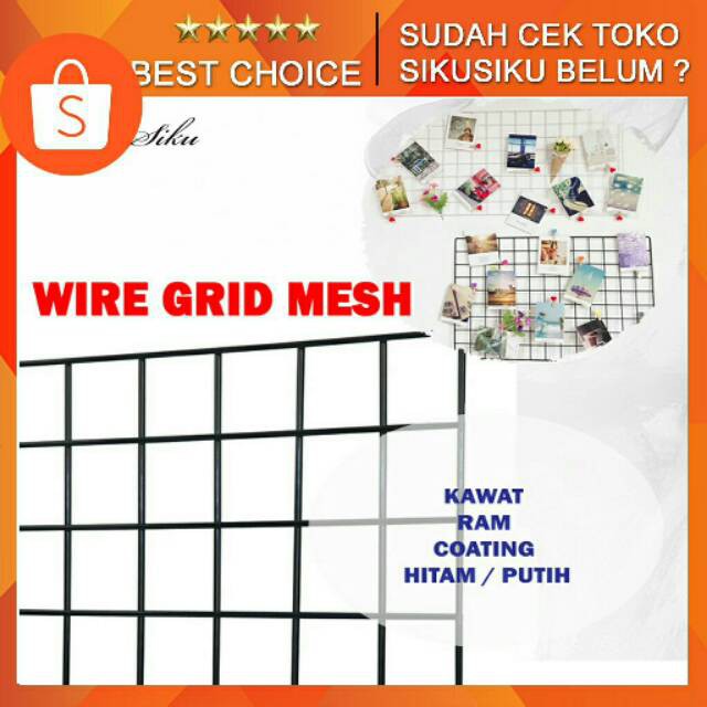 Wire Grid Mesh Wire Grid Wall 95X65 Wall Decoration Wall Mesh Board ...