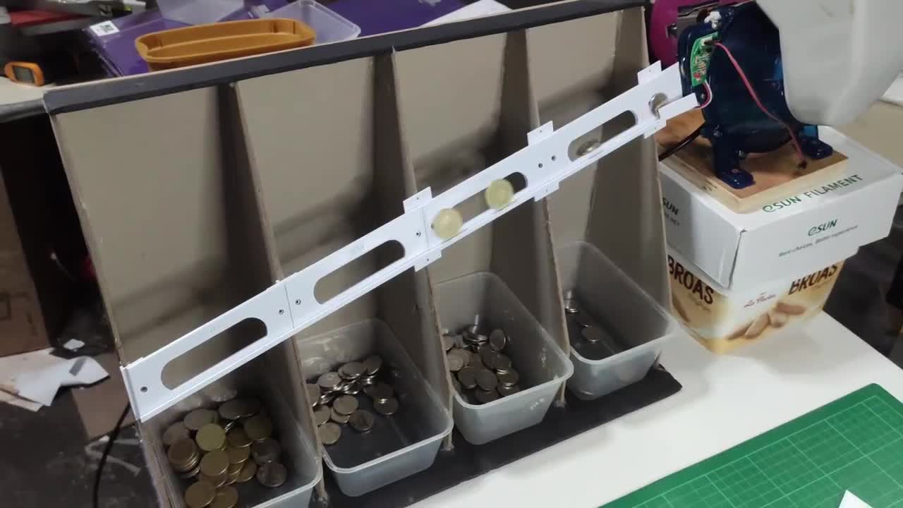 COIN SORTER FOR PHILIPPINE PESO. SLIDER ASSEMBLY ONLY | Shopee Philippines