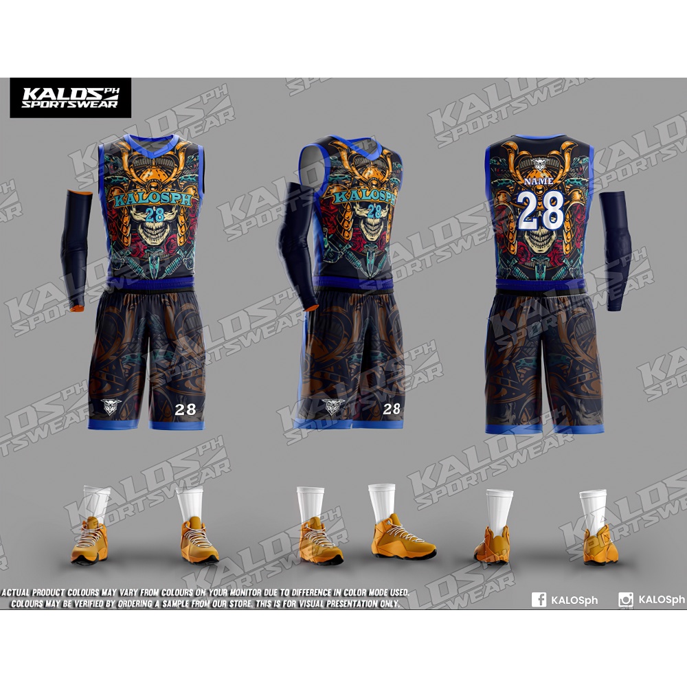 0079 SEAFARER MARINE SEAMAN DESIGN BASKETBALL JERSEY SET SANDO AND ...
