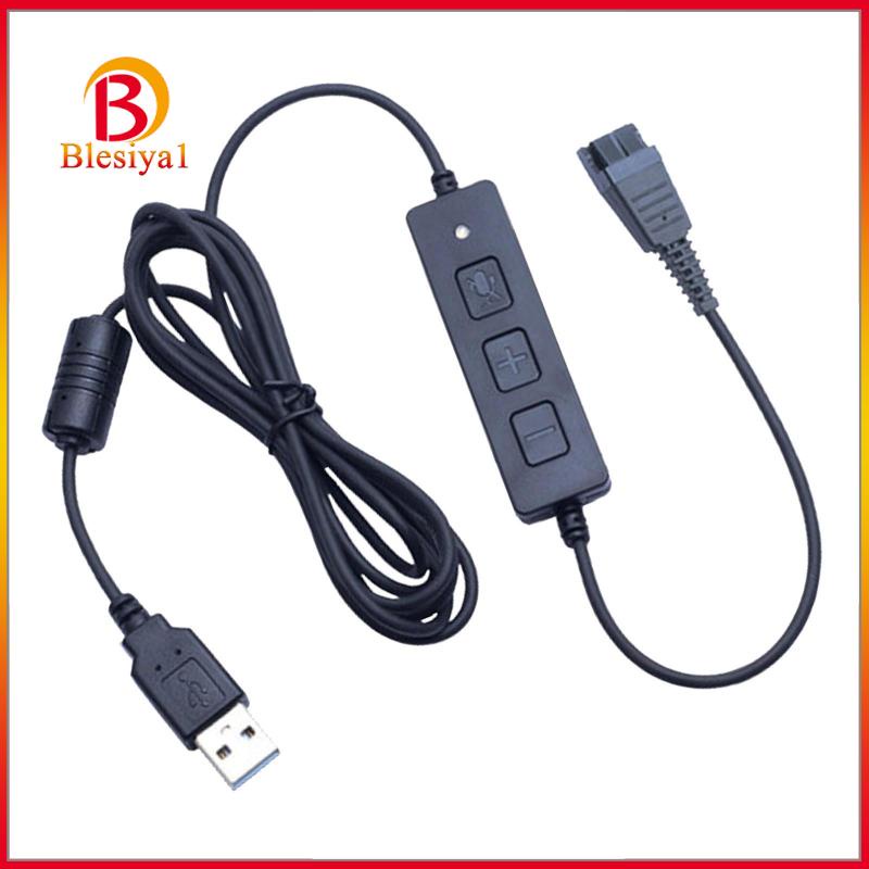 [Ship in 12h] Headset Quick Disconnect Qd Connector Cable to USB for ...