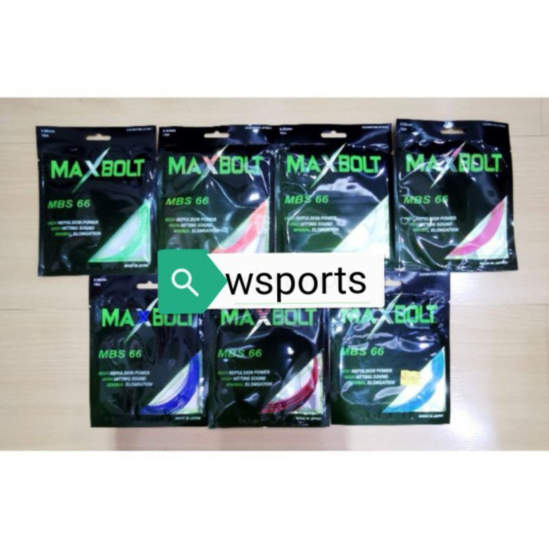 Original Maxbolt MBS 66 MBS66 Badminton Strings | Shopee Philippines