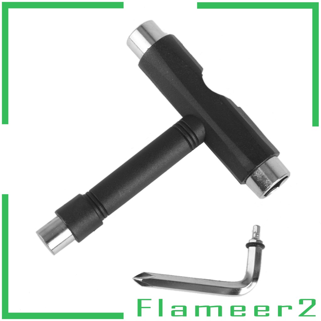 [FLAMEER2] Skateboard Spanner T Wrench Change Skate Hexagon Roller ...