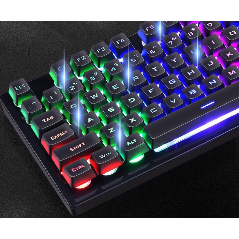 K100 Led RGB Flashing Gaming Keyboard | Shopee Philippines
